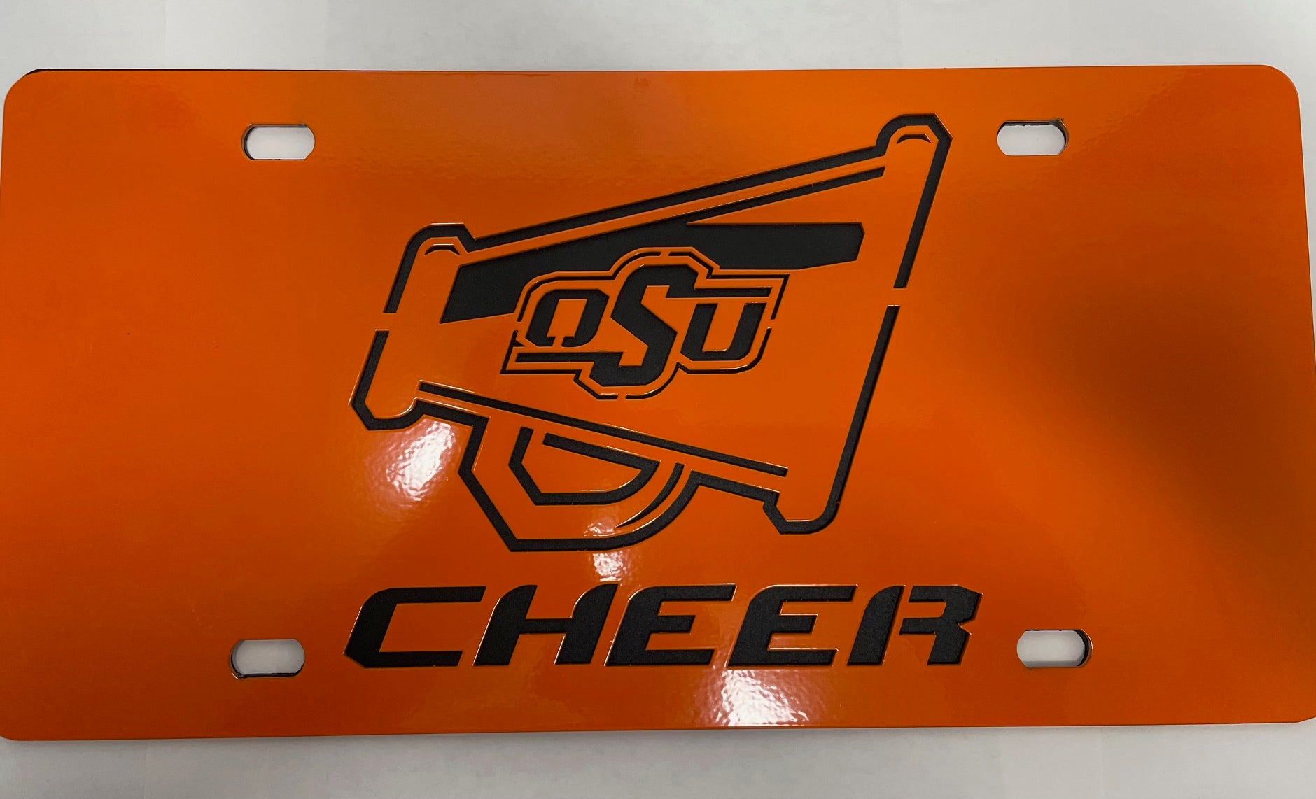Cheer License Plate – For Pete's Sake
